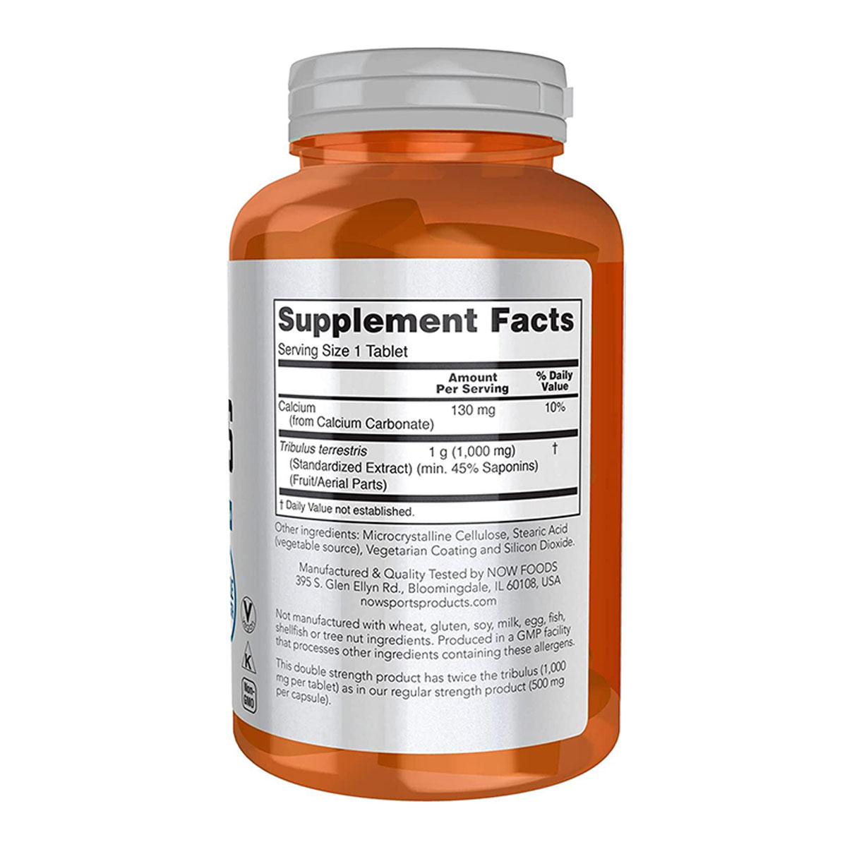 Tribulus 1000mg Now Foods 90 ταμπλέτες - Βιταμίνες & Συμπληρώματα διατροφής